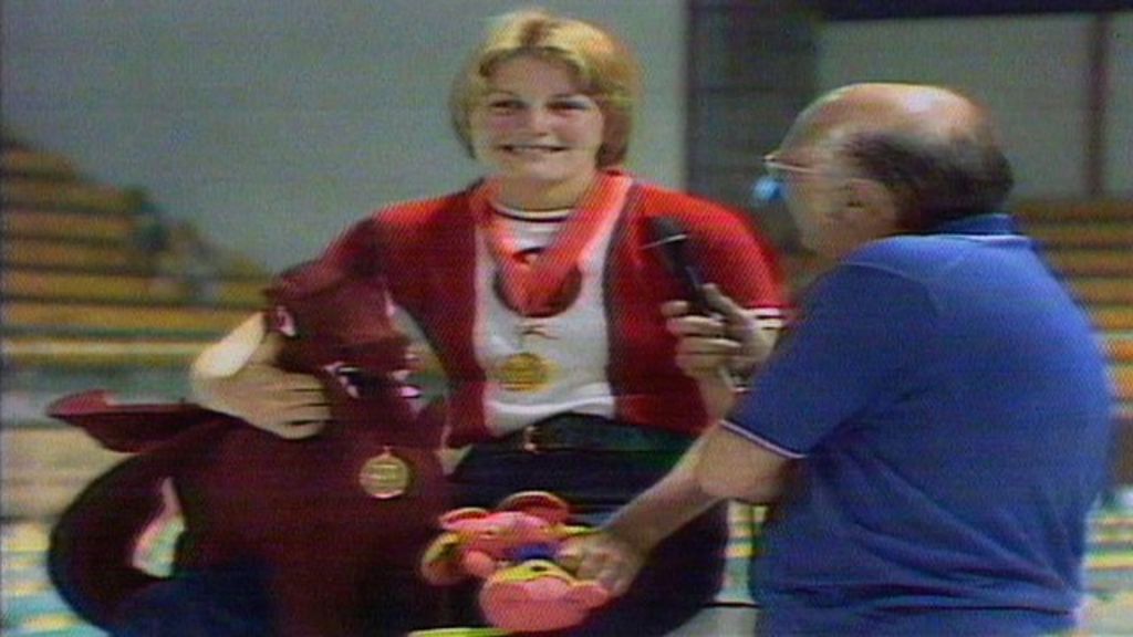 BBC Sport Archive 1974: Pat Beavan takes 200m breaststroke gold - BBC Sport