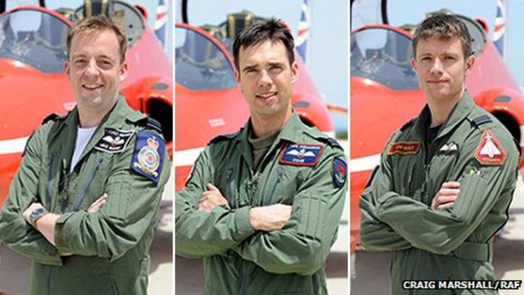 Red Arrows recruits: Three new pilots to join RAF acrobatic team - BBC News