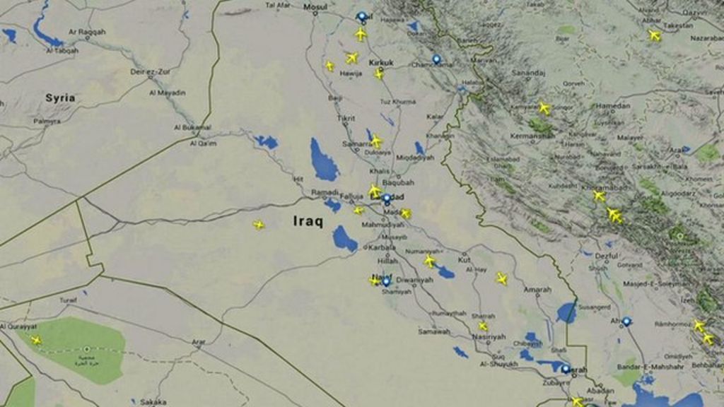 Why is Iraq 'safe' for BA but not other airlines? - BBC News