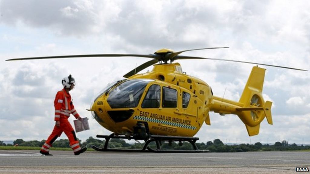 New helicopter for East Anglian Air Ambulance - BBC News