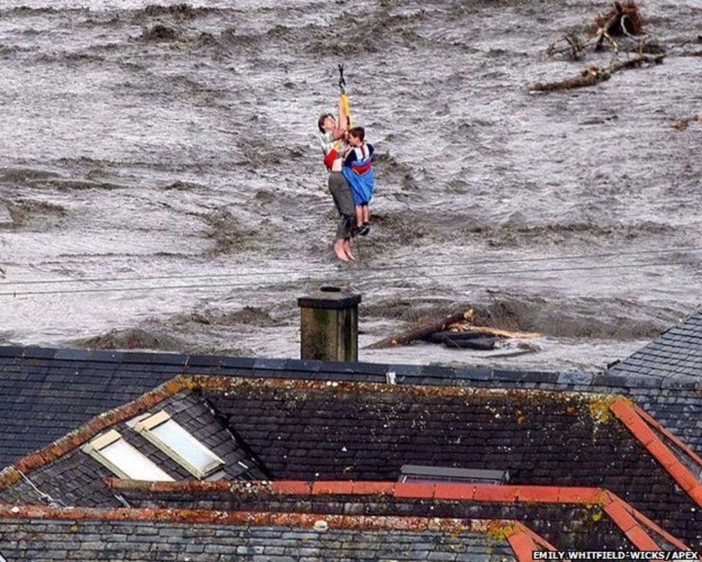 Boscastle: The village 'washed on to the map' - BBC News