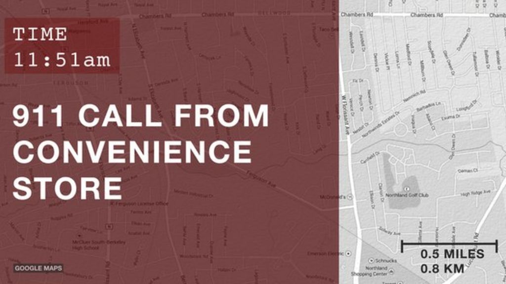 Michael Brown shooting: Timeline of events in Ferguson - BBC News