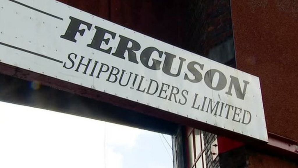 Ferguson shipbuilder in Port Glasgow goes into administration - BBC News