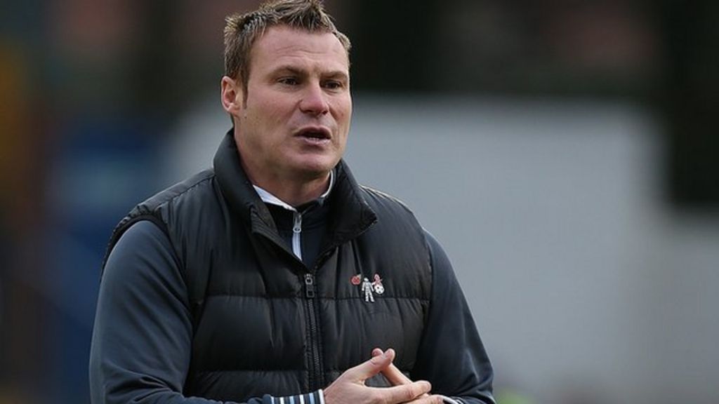 David Flitcroft: Bury manager on Luton Town draw - BBC Sport