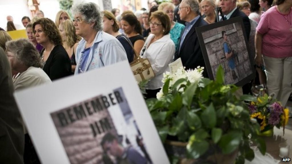 James Foley: Service held for murdered journalist - BBC News