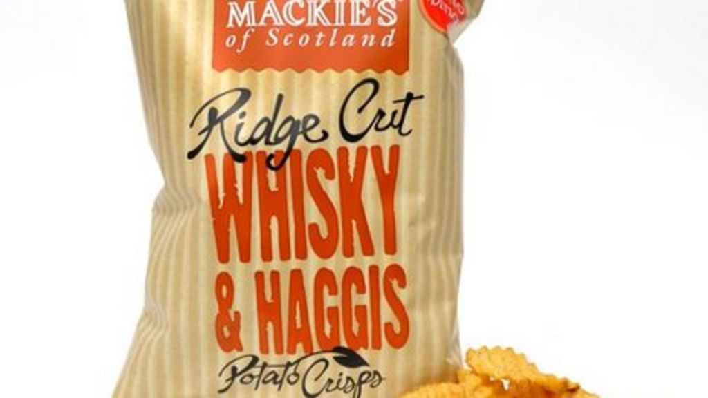 Mackie's at Taypack launches whisky-flavoured crisps - BBC News