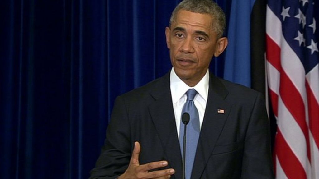 Obama on Ukraine ceasefire: 'It is too early to tell' - BBC News
