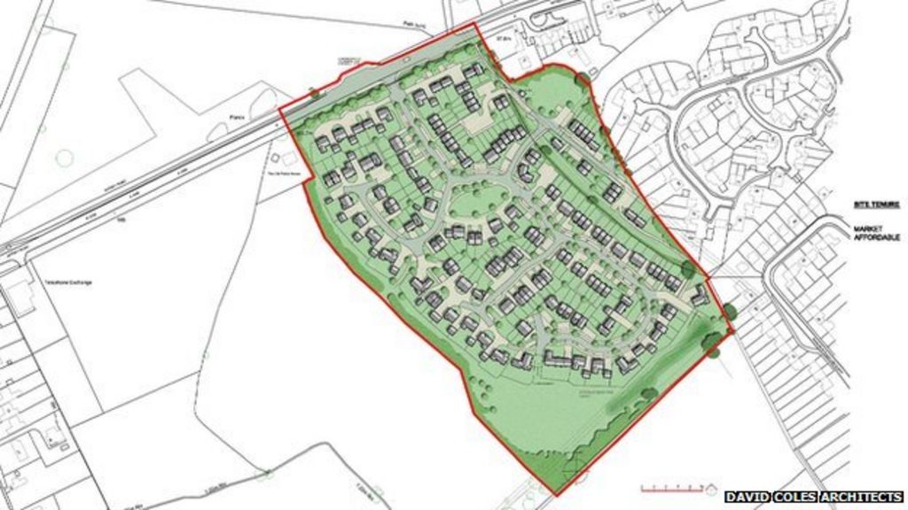 Blenheim Palace land housing scheme 'scaled back' - BBC News