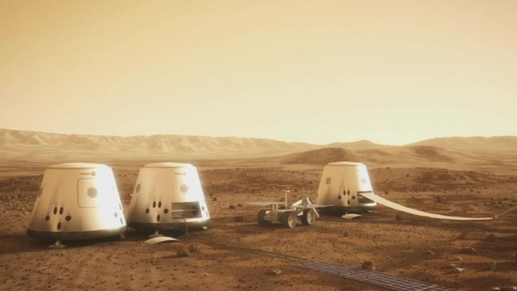 Mars One colony: How it would be built - BBC News