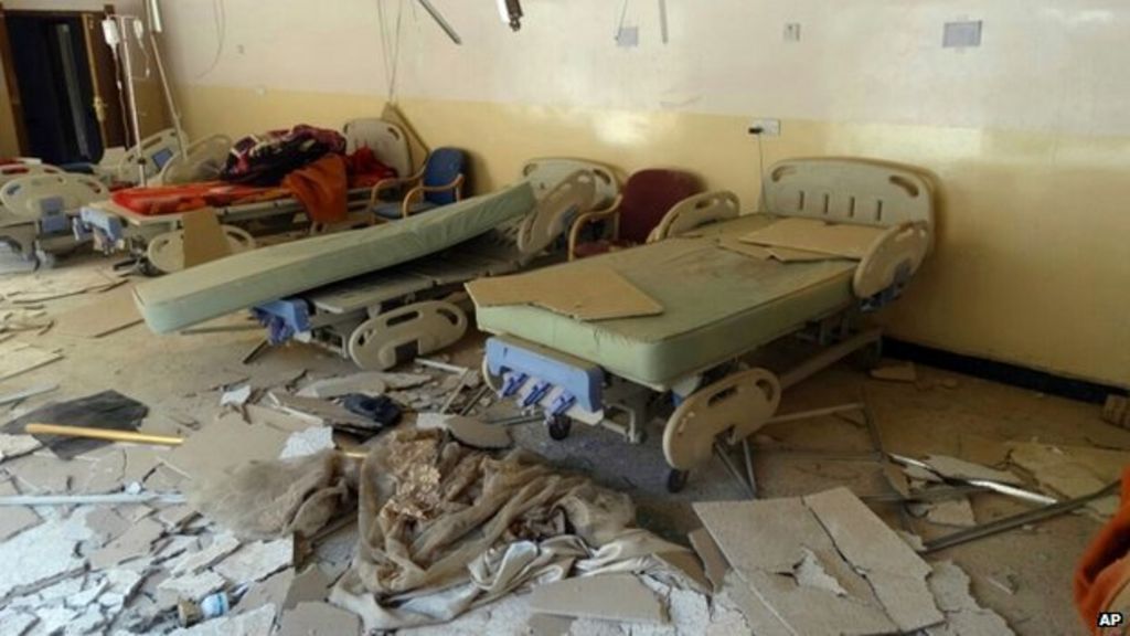 Iraq's Falluja hospital 'hit by shelling' - BBC News