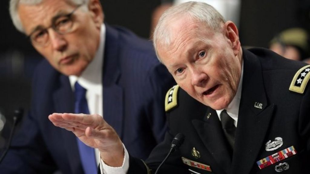 US general: Ground troops option if anti-IS strategy fails - BBC News