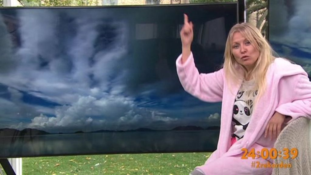 Weather forecaster breaks endurance record on Norwegian TV - BBC Newsround