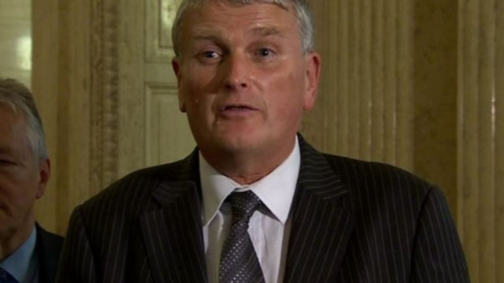 Jim Wells becomes new health minister - BBC News