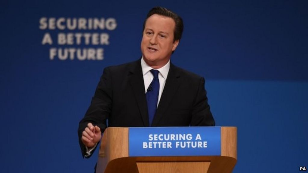 David Cameron Conservative Party conference speech - BBC News