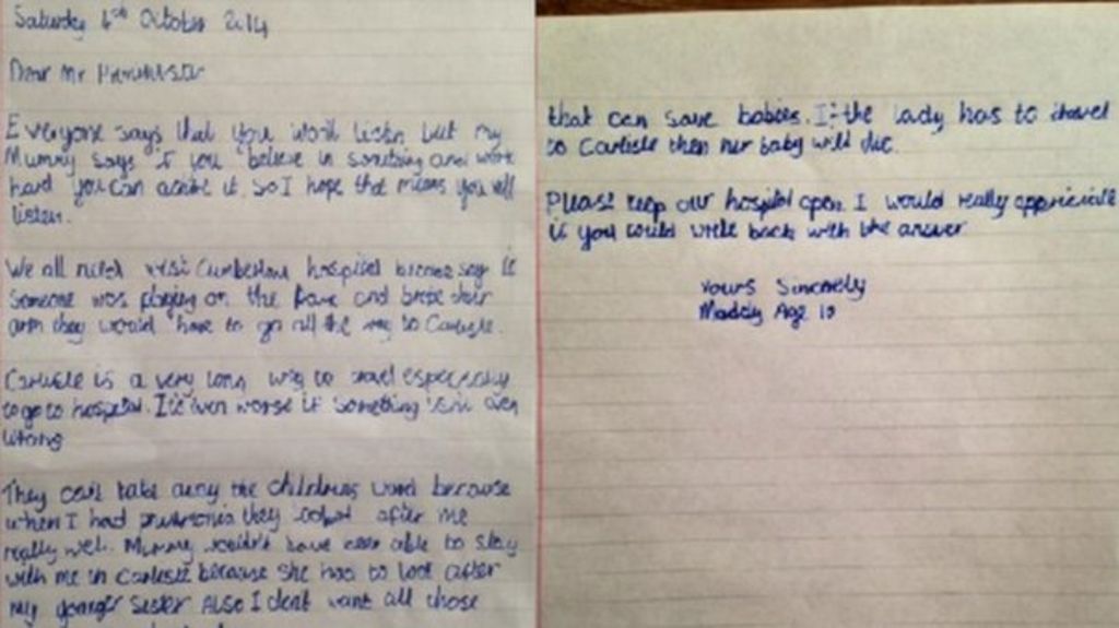 PMQs: Reed and Cameron on girl's hospital letter to PM - BBC News