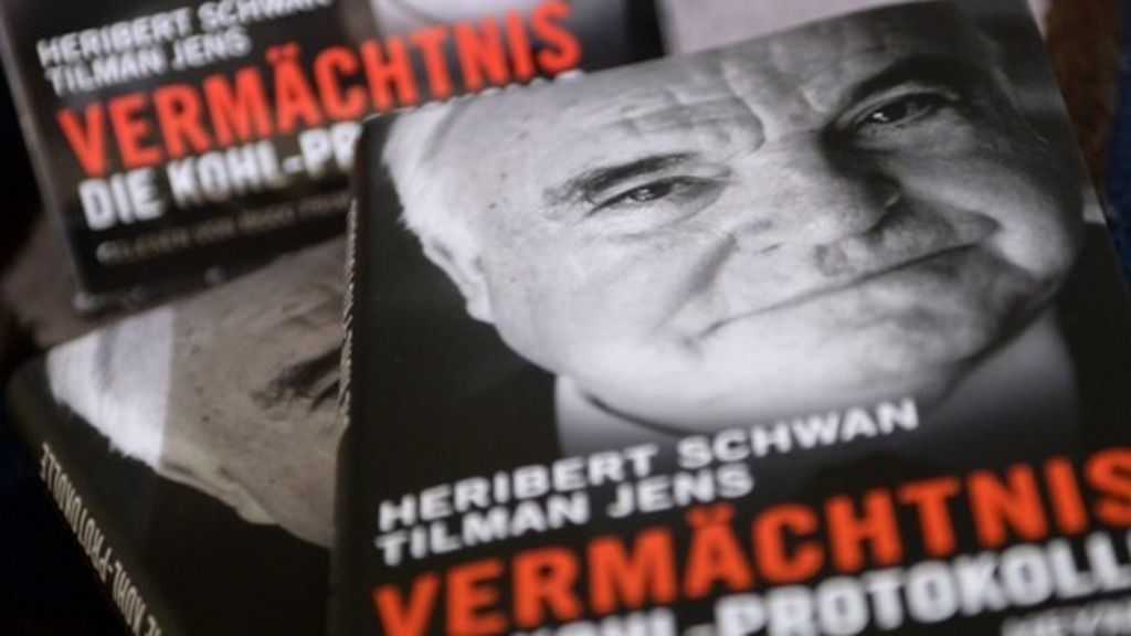 Helmut Kohl biography shows candid side of German leader - BBC News