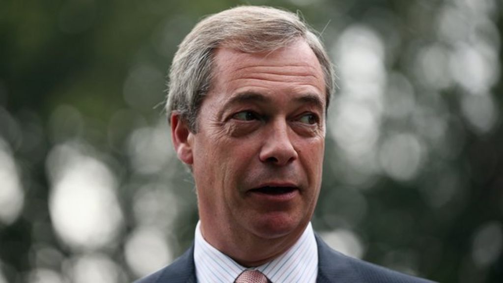 Farage: Ban long-term ill immigrants from entering UK - BBC News
