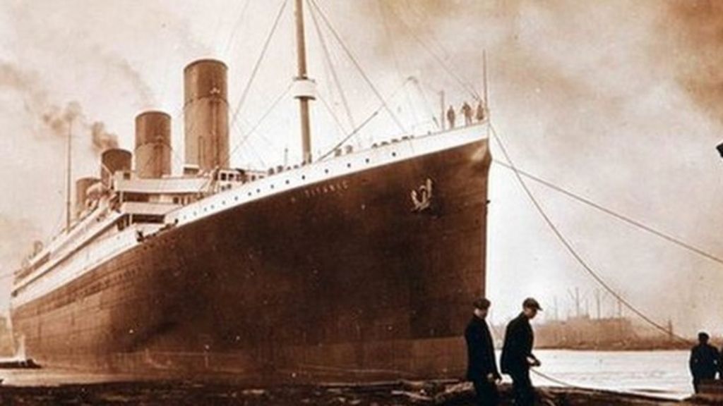 Titanic: Privately-held photos of liner's launch shown for first time ...