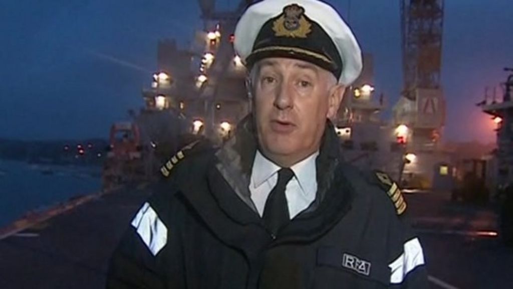 RFA Argus captain: 'We are ready to deploy' - BBC News