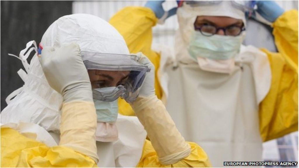 Ebola fear causes gas mask sales surge - BBC News