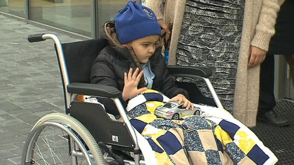 Ashya King's father says son 'has really come along' - BBC News