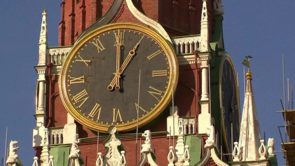 Russia turns back the clocks to permanent winter time - BBC News