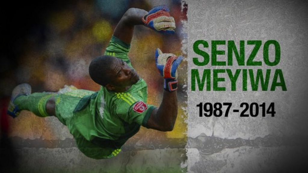 Tributes paid to S Africa footballer Senzo Meyiwa - BBC News