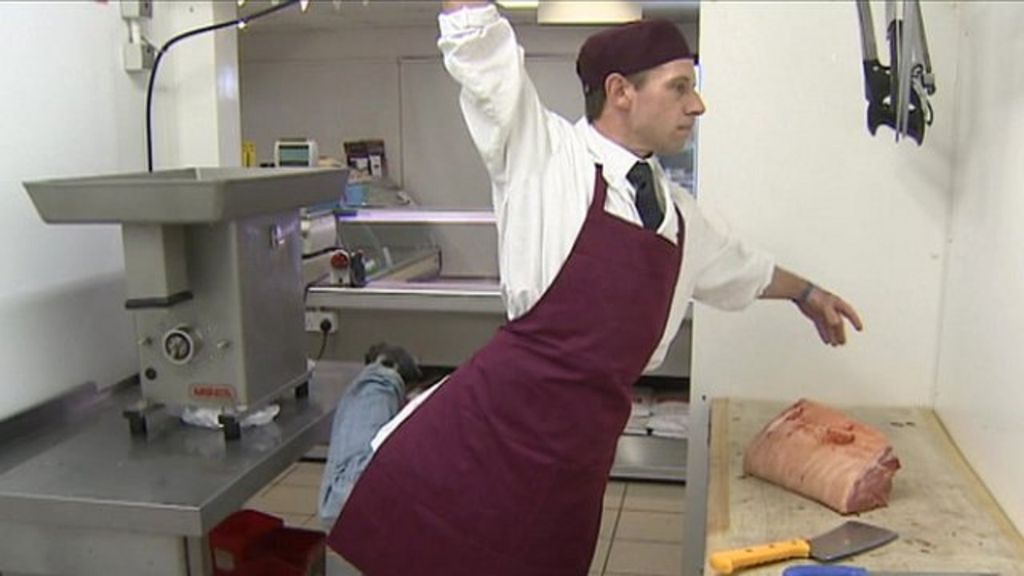 Gorleston butcher David Burdett on his love for ballet - BBC News