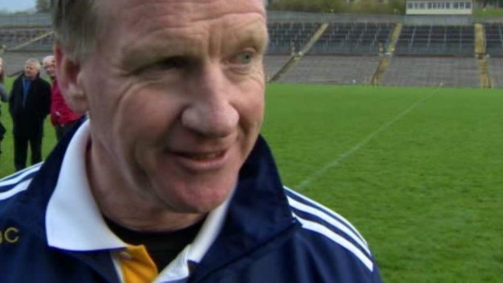 Dominic Corrigan lauds Clontibret character after comeback win - BBC Sport