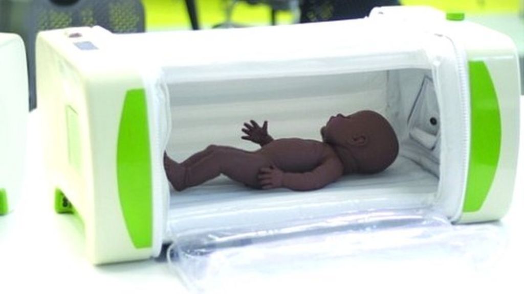 Inflatable baby incubator wins James Dyson Award - BBC News