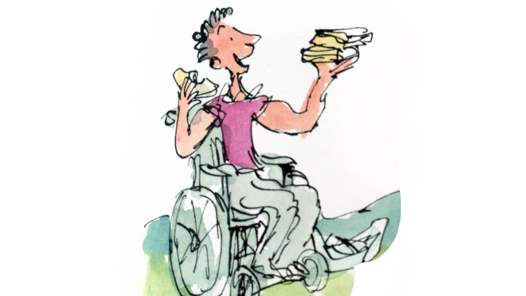 Quentin Blake: We need more disabled children in picture books - BBC News