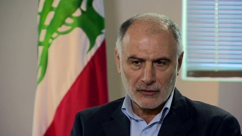 Hezbollah minister blames foreign 'intervention' for Syrian suffering - BBC News