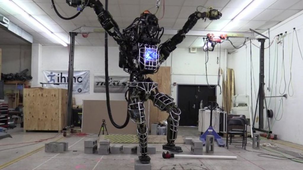 Humanoid robot tries to recreate Karate Kid moves - BBC News