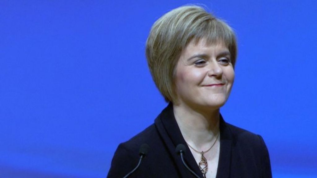 Nicola Sturgeon elected SNP leader - BBC News