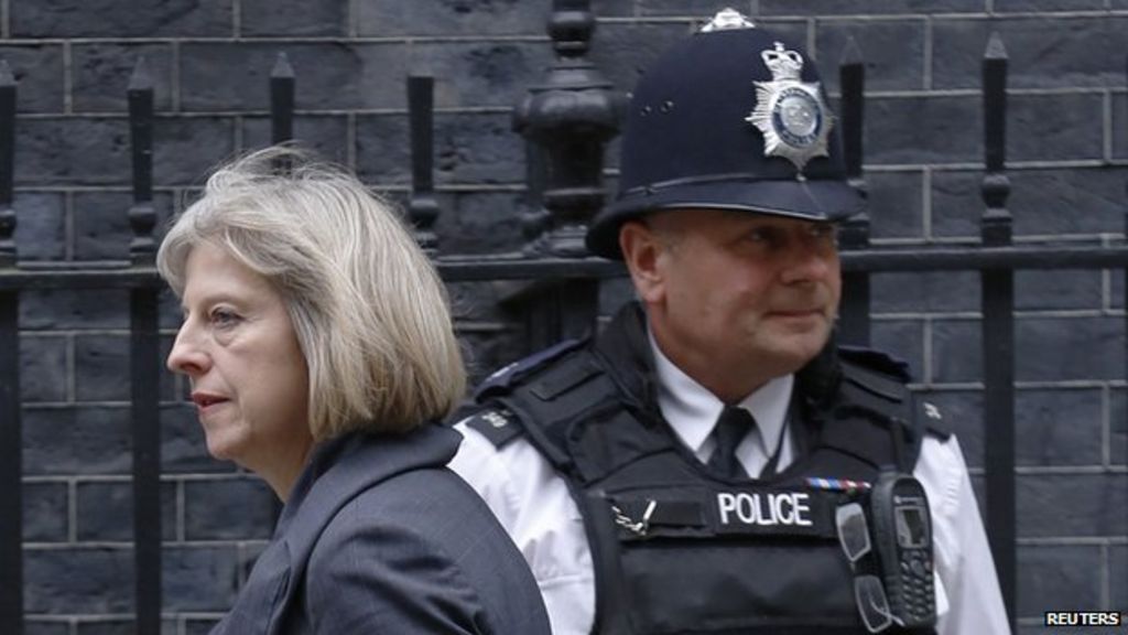 Police disciplinary hearings to be public under May plan - BBC News