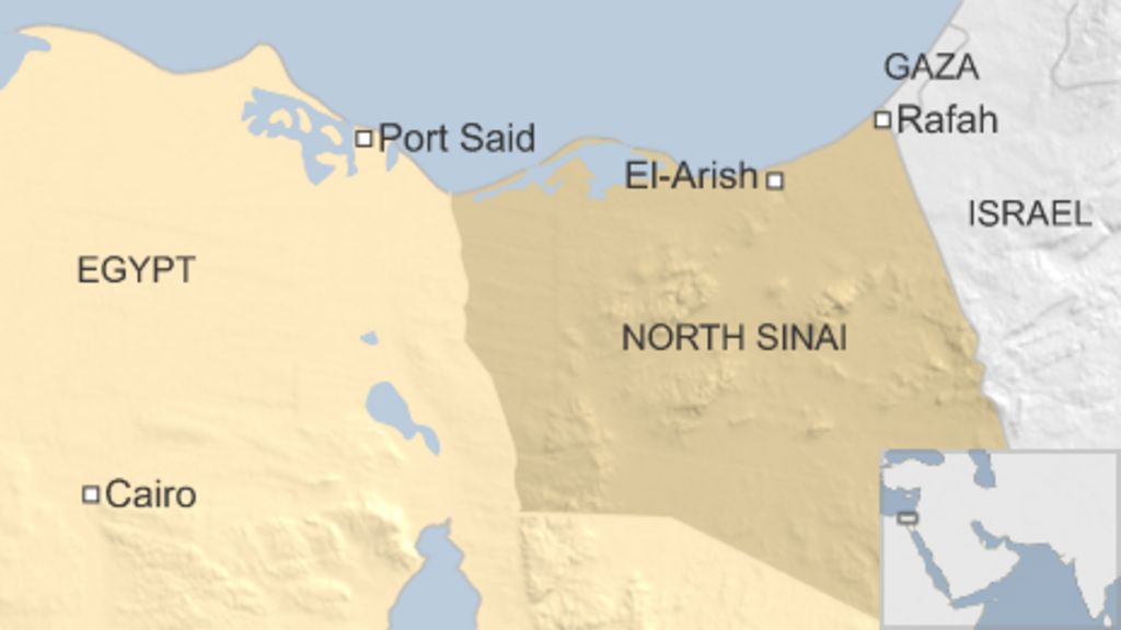 Egyptian civilians killed in North Sinai clashes - BBC News