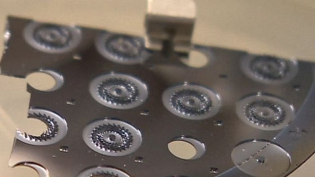 Hi-tech 'tiny power station' at SPTS Technologies - BBC News