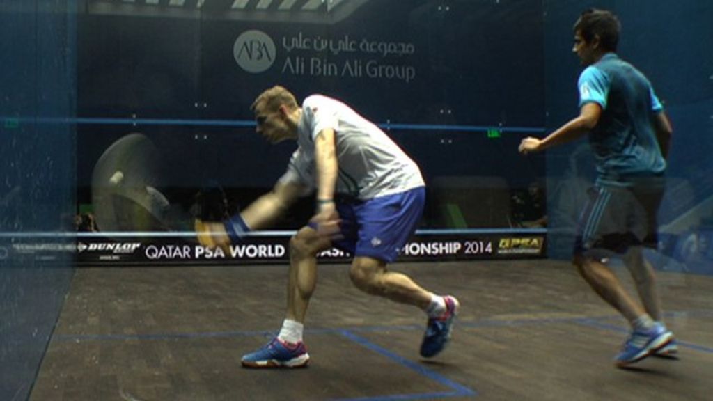 Squash World Championship: Nick Matthew into quarter-finals - BBC Sport