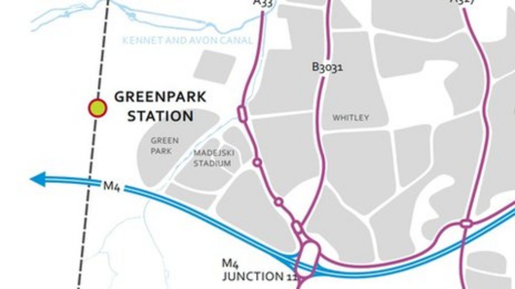 Green Park train station funding approved for Reading - BBC News