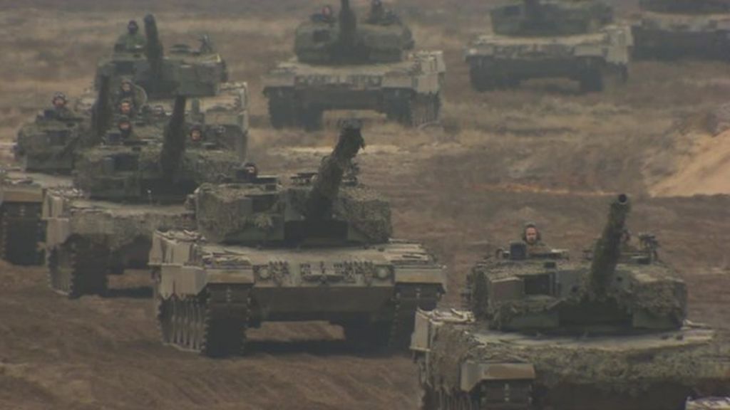 Ukraine conflict: UK joins Nato exercise in Poland - BBC News