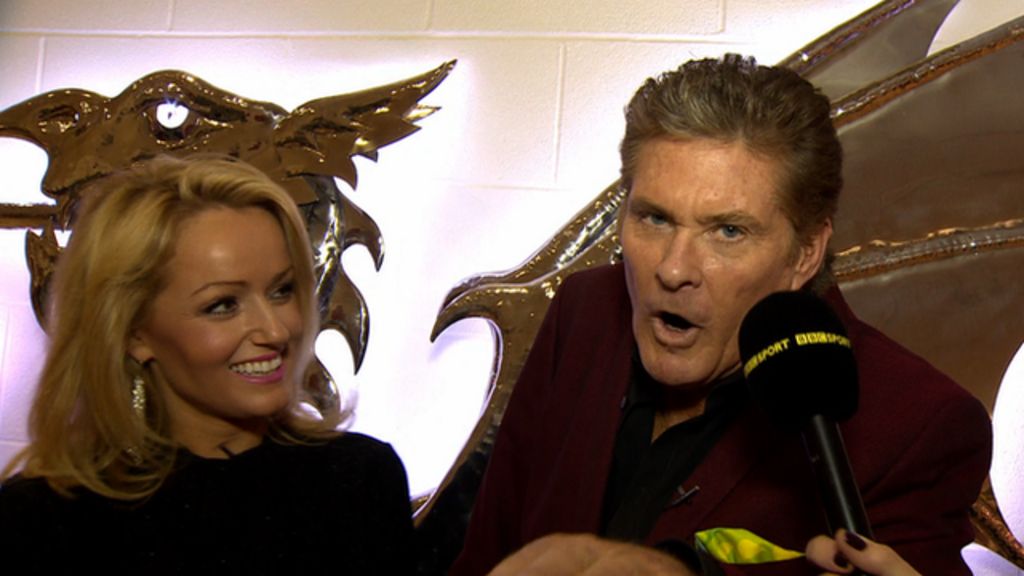 Autumn Internationals: David Hasselhoff's advice for Wales - BBC Sport