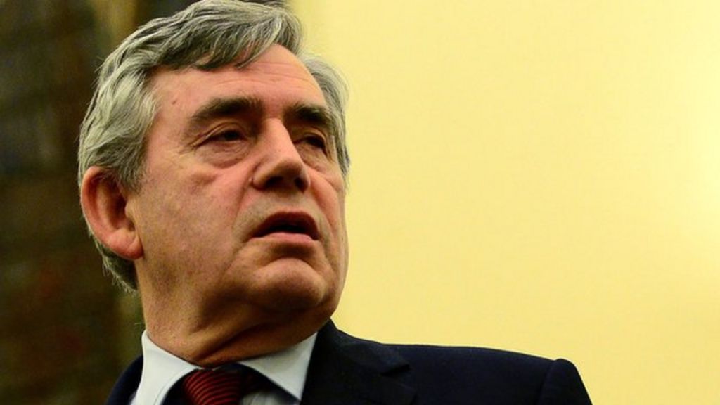 Gordon Brown announces he will stand down as MP - BBC News
