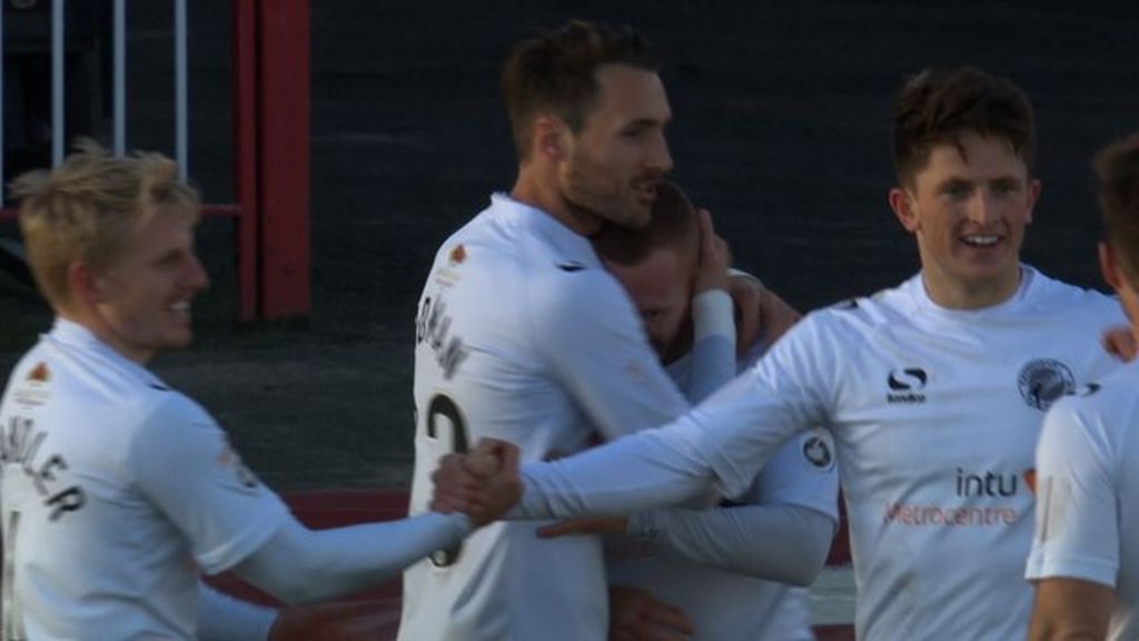 FA Cup: Gateshead 1 (Matty Pattison 8') Warrington 0 - BBC Sport