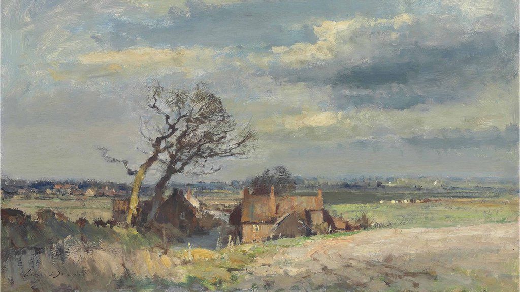 Edward Seago paintings set for Christie's auction - BBC News
