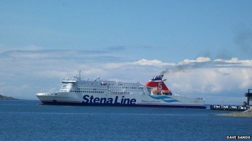 Cairnryan to Belfast Stena Line ferries cancelled after collision - BBC ...