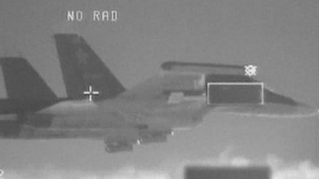 Nato video shows Russian military jet being intercepted - BBC News