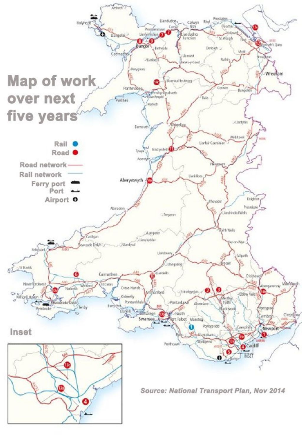 National Transport Plan sets road and rail priorities - BBC News