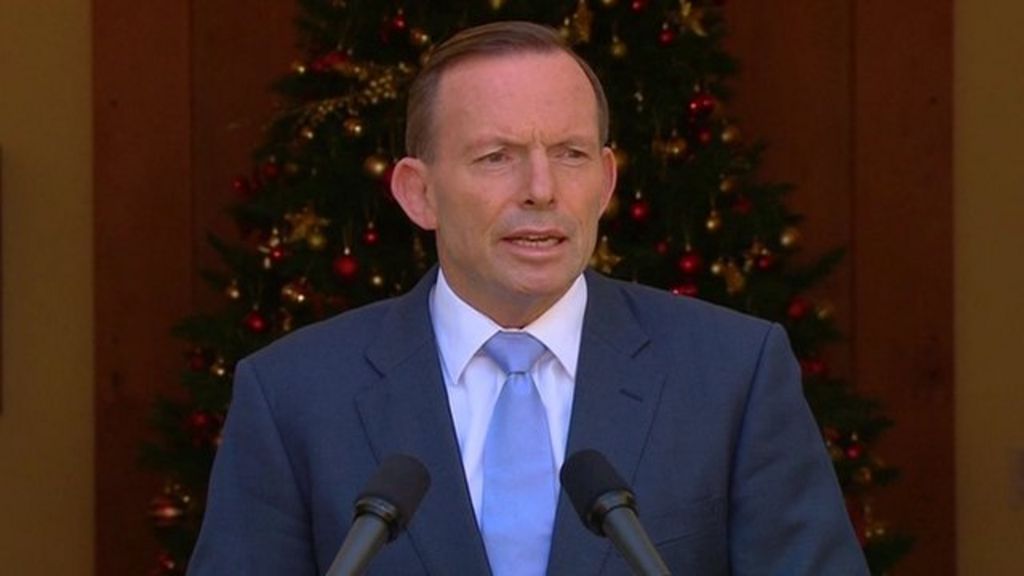 Tony Abbott on Sydney siege: 'A very disturbing incident' - BBC News