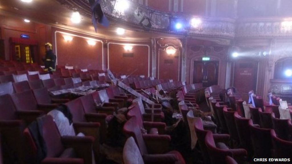 Apollo Theatre ceiling collapse: No prosecution to be brought - BBC News