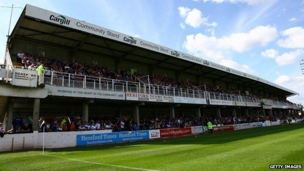 Hereford United's Edgar Street ground is repossessed - BBC News